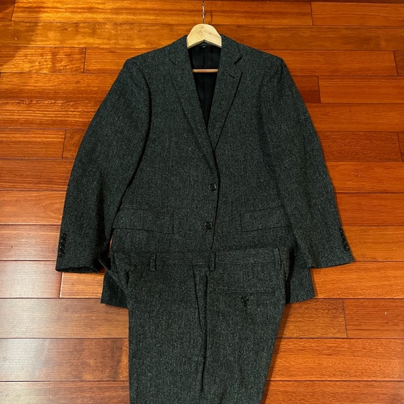 J. Crew | Suits & Blazers | J Crew Full Suit Tweed 330 Pants 36r Jacket ...